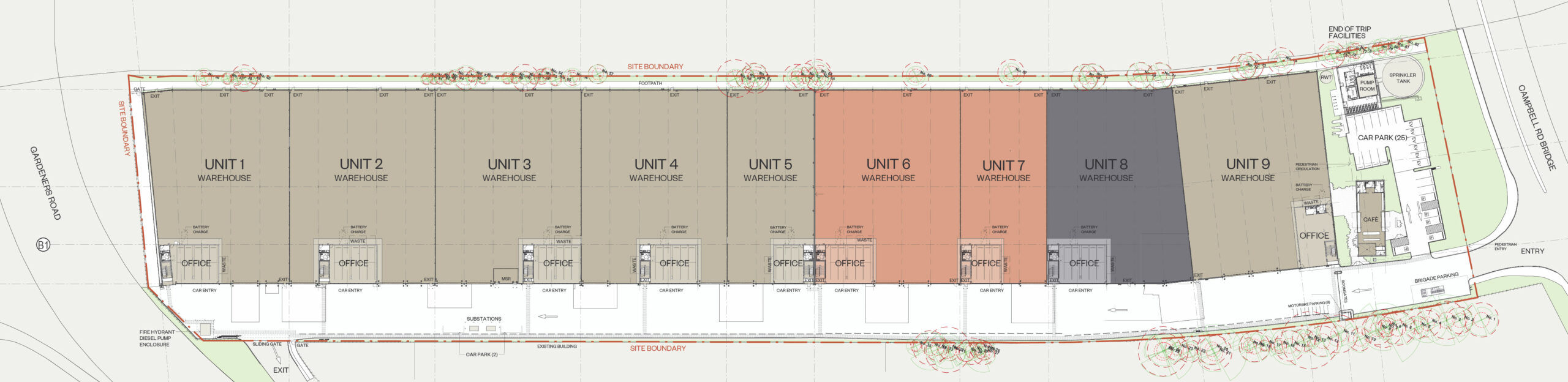 Plans & Leasing - Goodman Southend Lane